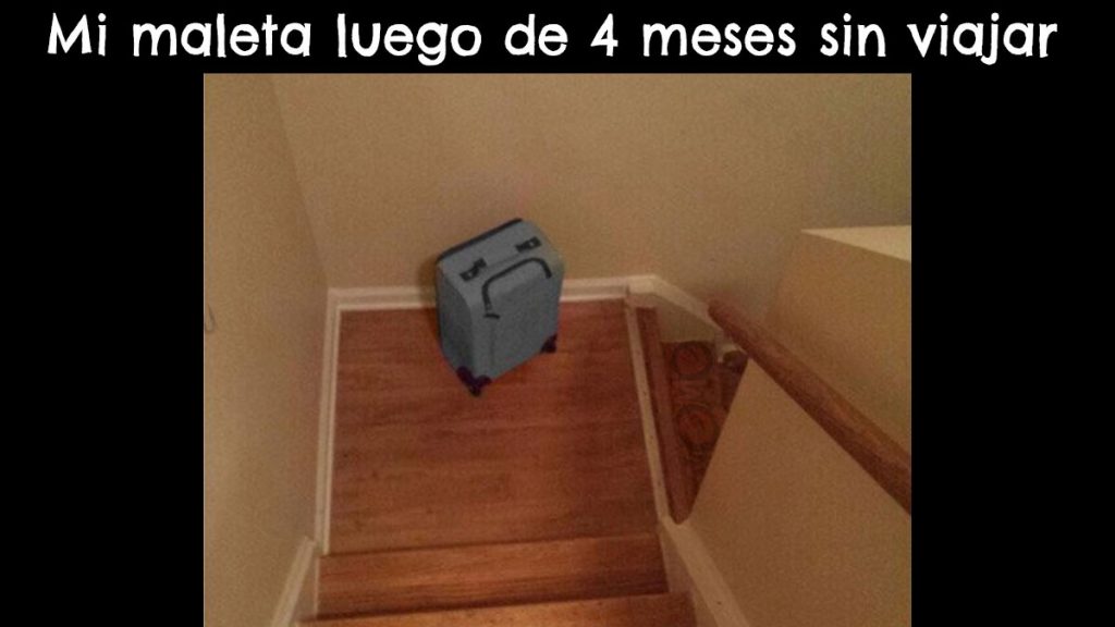Meme Mi Maleta Deprimida Por No Viajar | OrdóMeme.